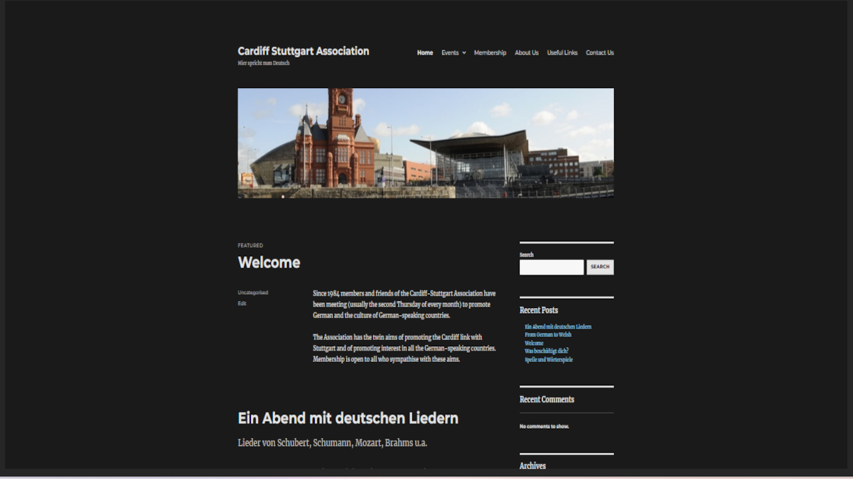 About Us - Cardiff-Stuttgart Association